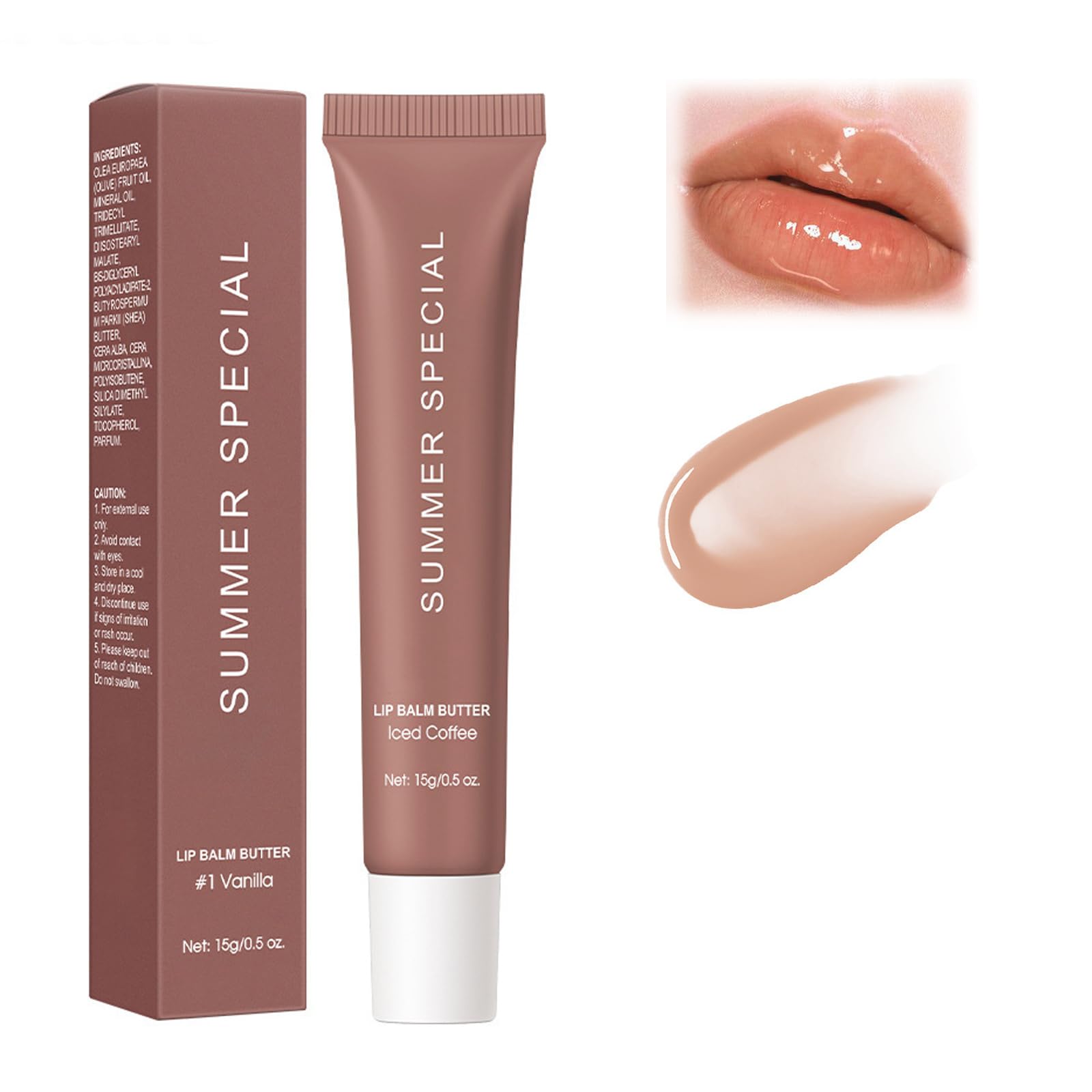 Summer Lip Butter Balm,Summer Lip Butter Balm Conditioning Lip Mask for ...