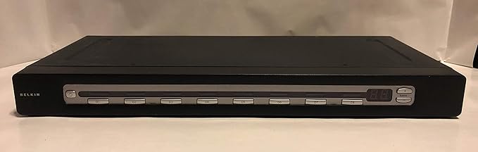 Amazon.com: Belkin F1DA108T Omniview 8-Port Pro2 OSD Rack PS2/USB KVM ...