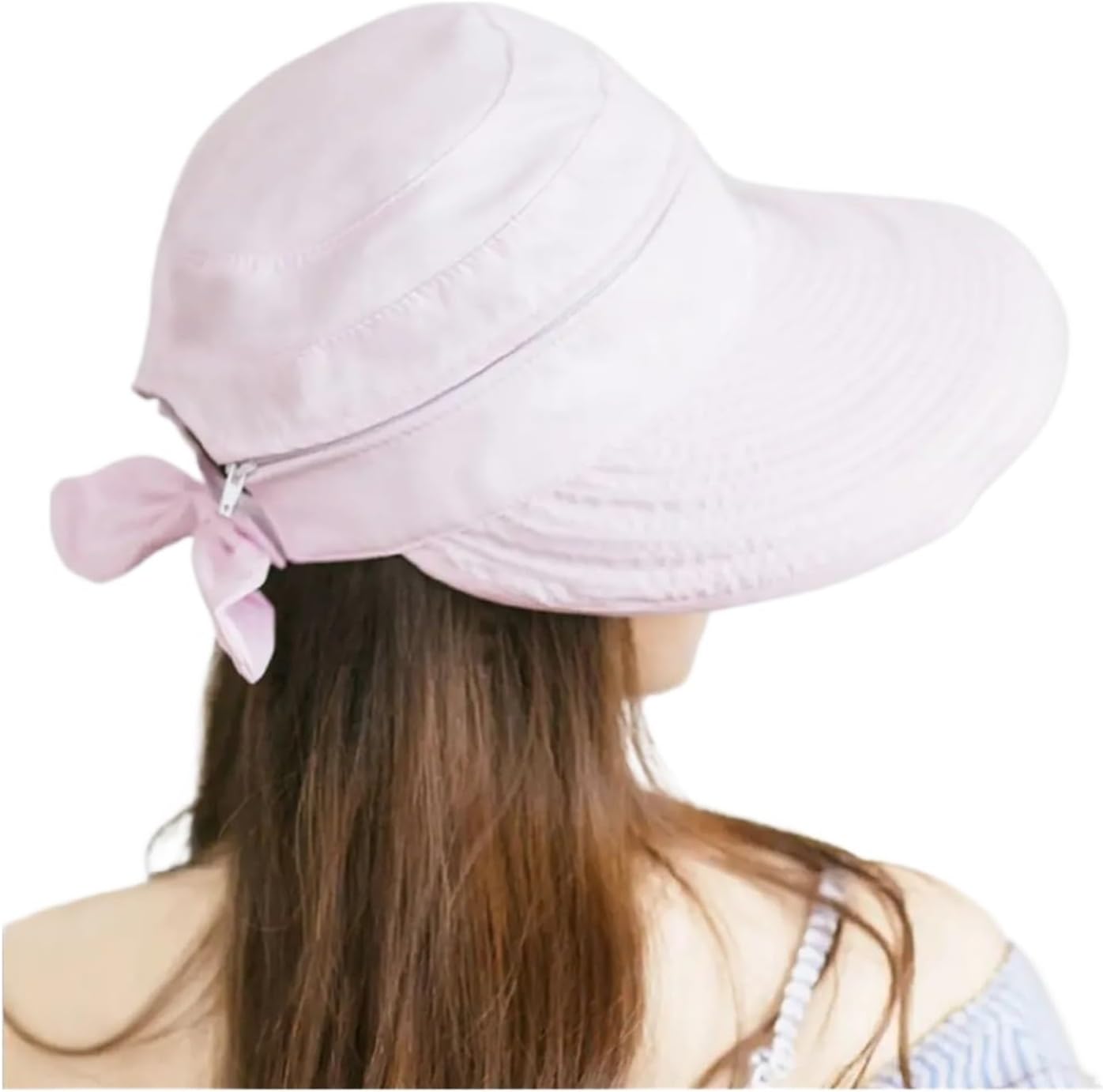 FTYWKXJVR Women Ladies Sun Hat Summer Wide Brim Foldable Visor Outdoor ...