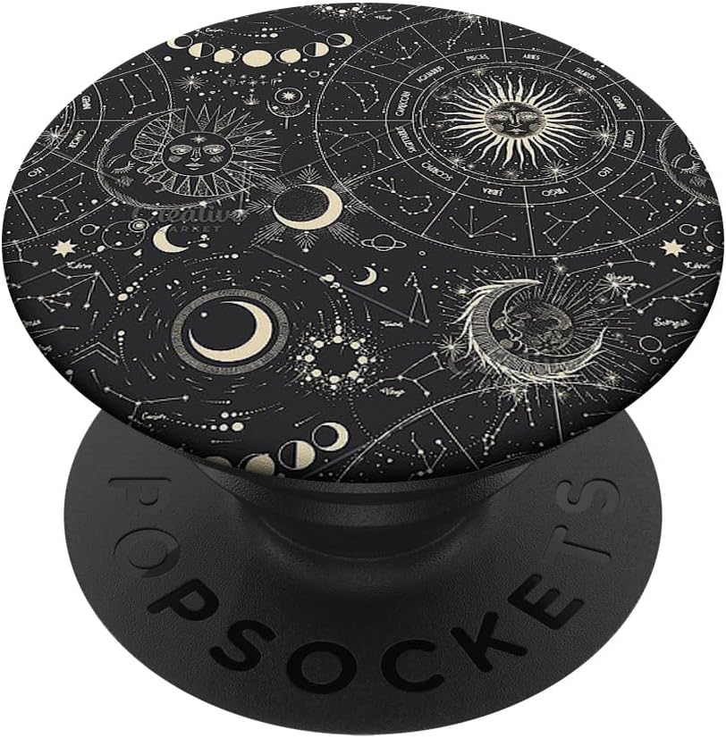 Moon Pop Sockets Aesthetic Pop Sockets for Women Moon PopSockets ...