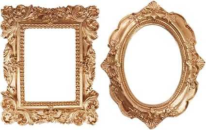 Generic 2 Pcs Moldura Vintage Moldura Antiga Montagem de Parede ...