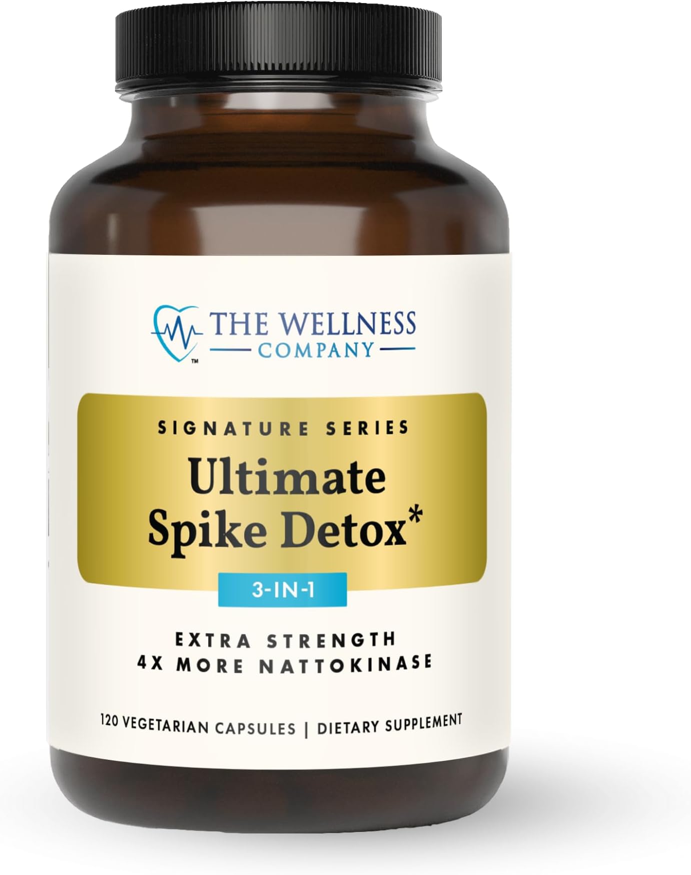 Amazon.com: The Wellness Company Ultimate Spike Detox | 120 Capsules ...