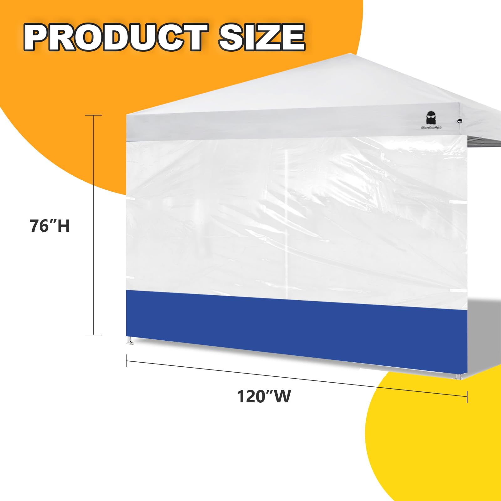 Snapklik.com : MordenApe Clear Sidewall, Transparent Canopy Walls ...