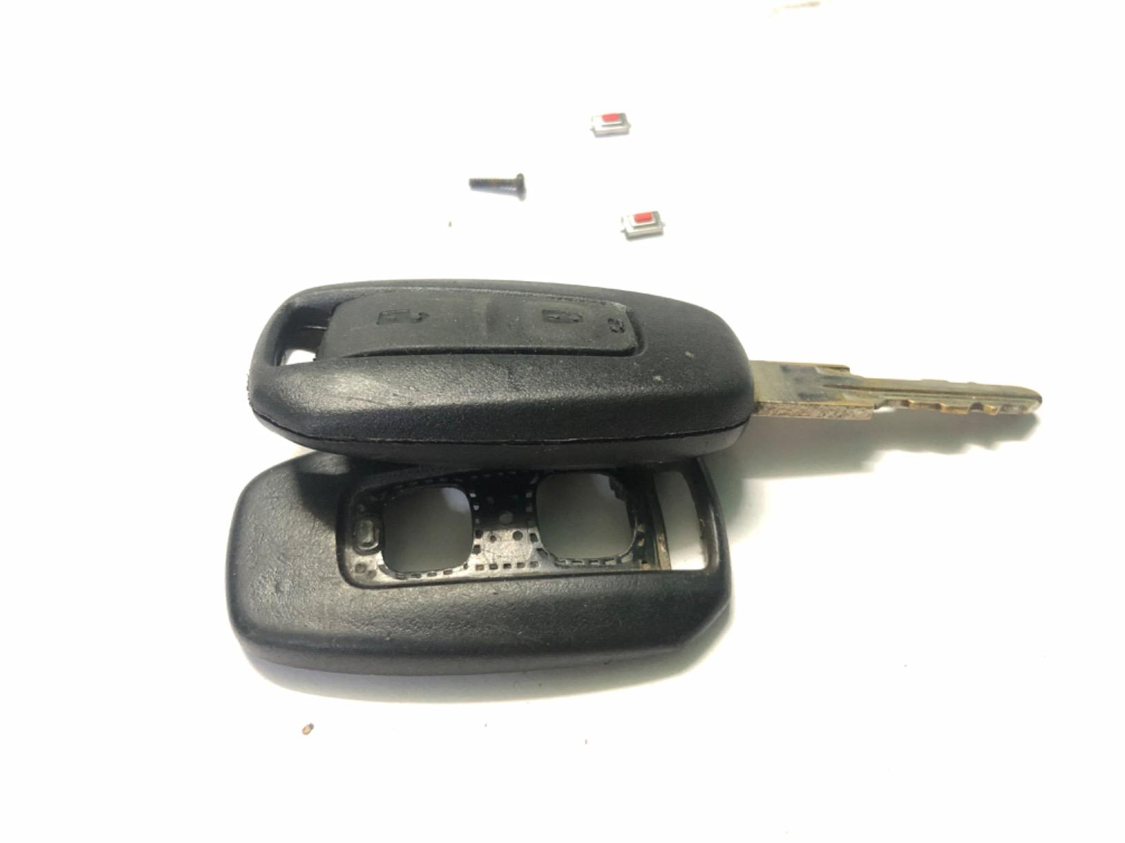 Care-car-key Tata2Bf- Tata 2 Button Black Front Replacement Key Shell ...