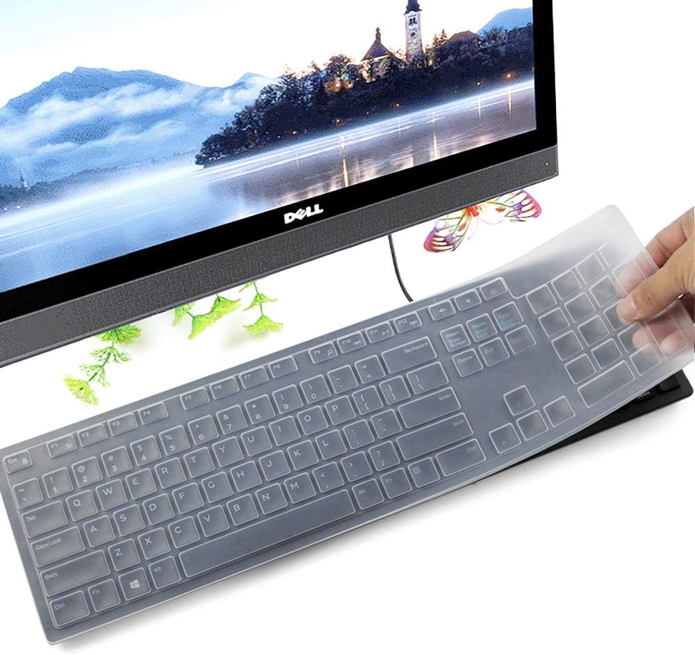 Amazon.com: (2 Pack) Universal Clear Anti-Dust Keyboard Skin Protector ...