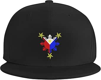 Snapback Hat Filipino-Philippine-National-Flags Trucker Hat Hip Hop ...