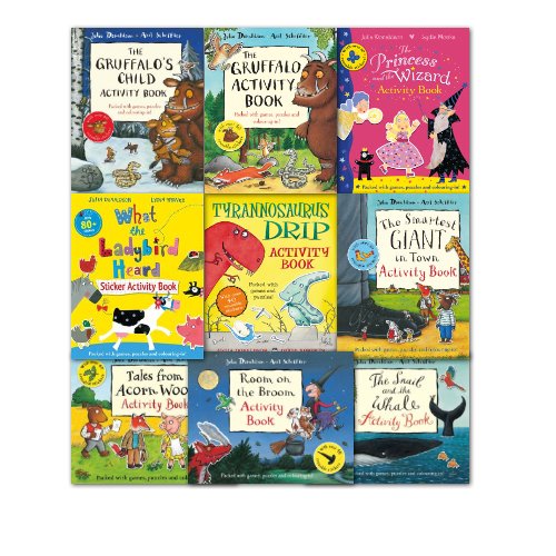 Julia Donaldson The Gruffalo Series Children Activity Collection 9 ...