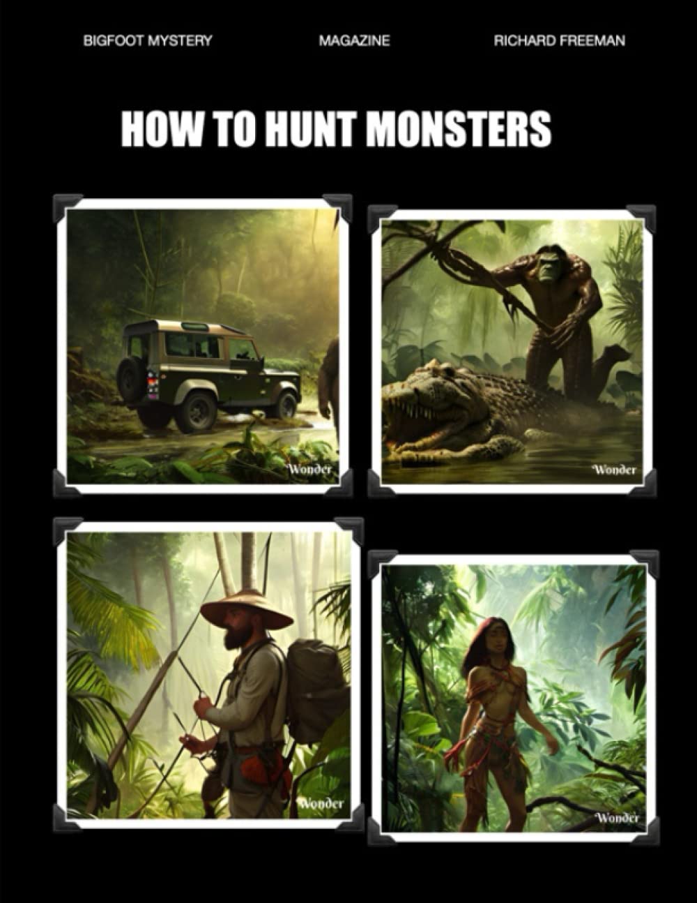 Amazon.com: HOW TO HUNT MONSTERS: BIGFOOT MYSTERY MAGAZINE: 9798373997942: Harwood, Ray, Freeman ...