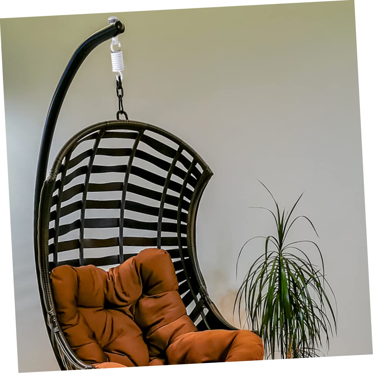 CRAFTHROU Hammock Spring Hook Set for Hanging Chairs – Heavy Duty ...
