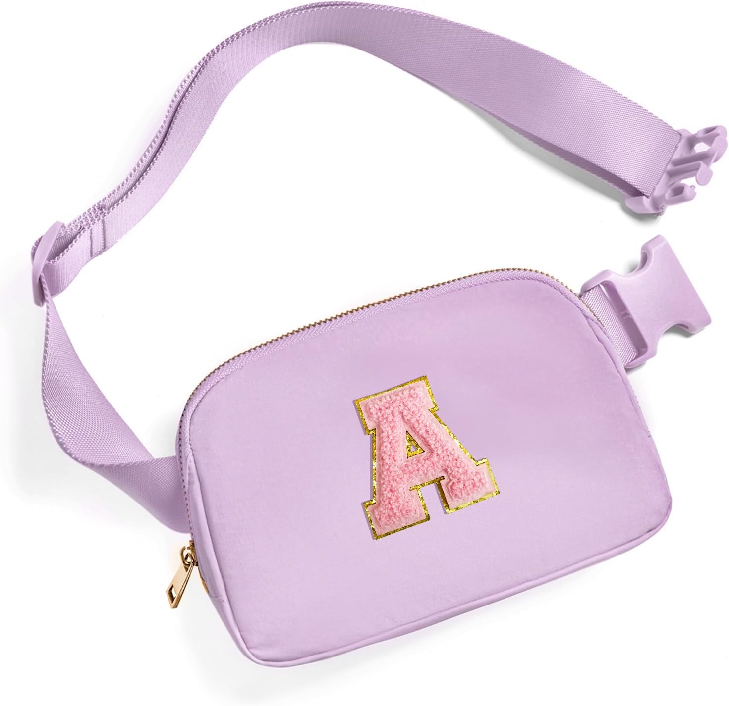 Amazon.com | Gitus Belt Bag Fanny Pack Crossbody Bags with Initial ...