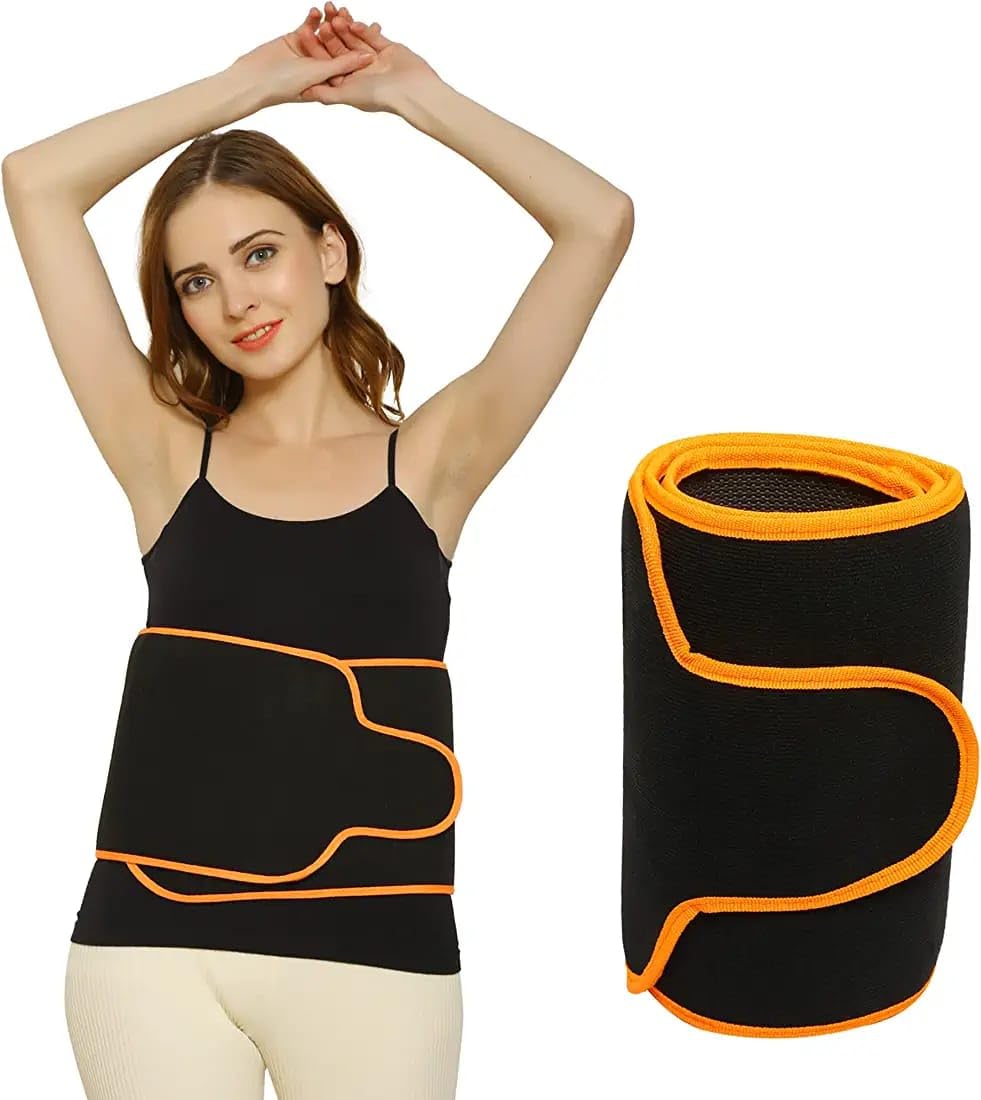 Buy 3DOME® Sweat Belt Stomach Reducer Slim Belt Sweat Slim Belt for Men ...