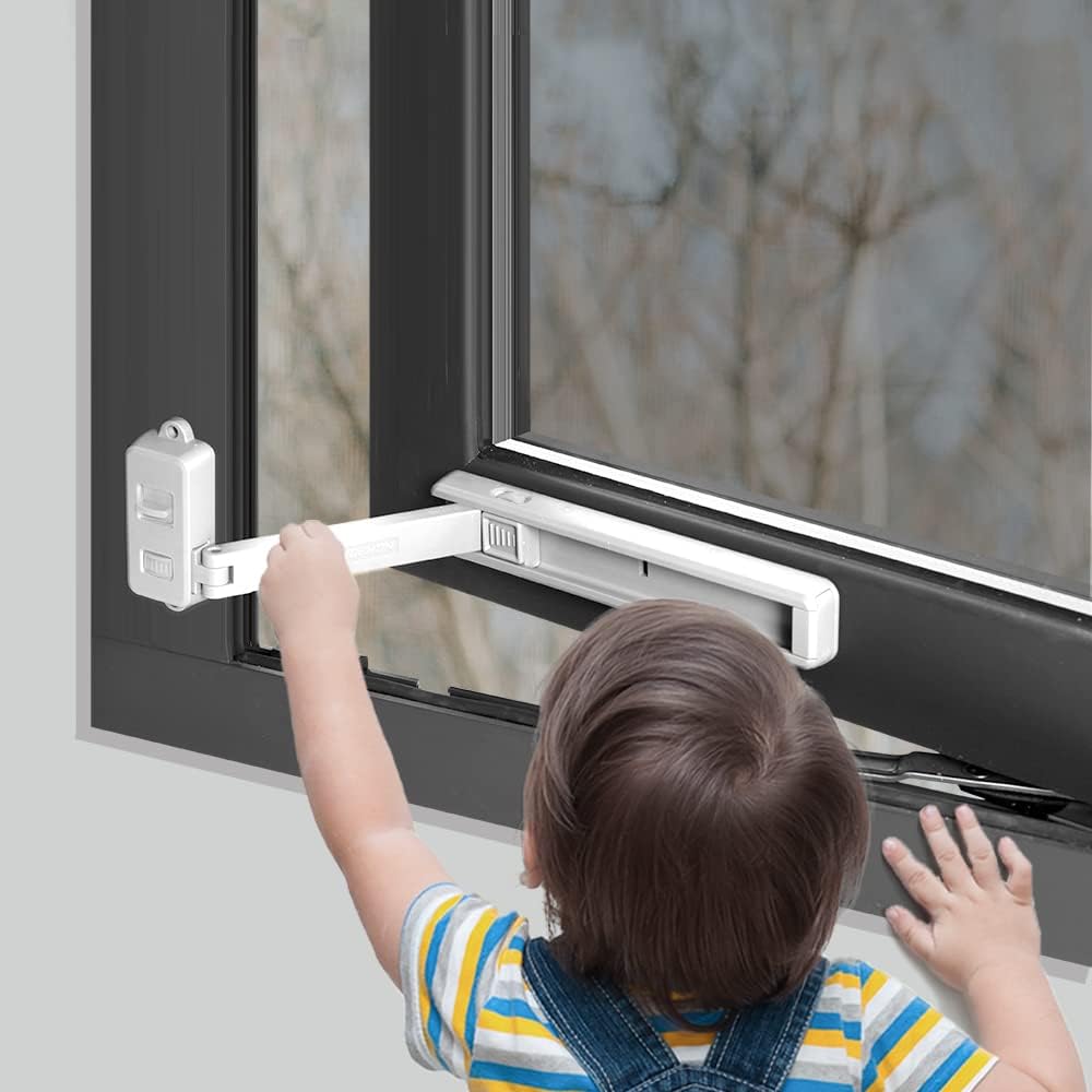 Amazon.com: EUDEMON Window Lock Children Protection Window Restrictor ...