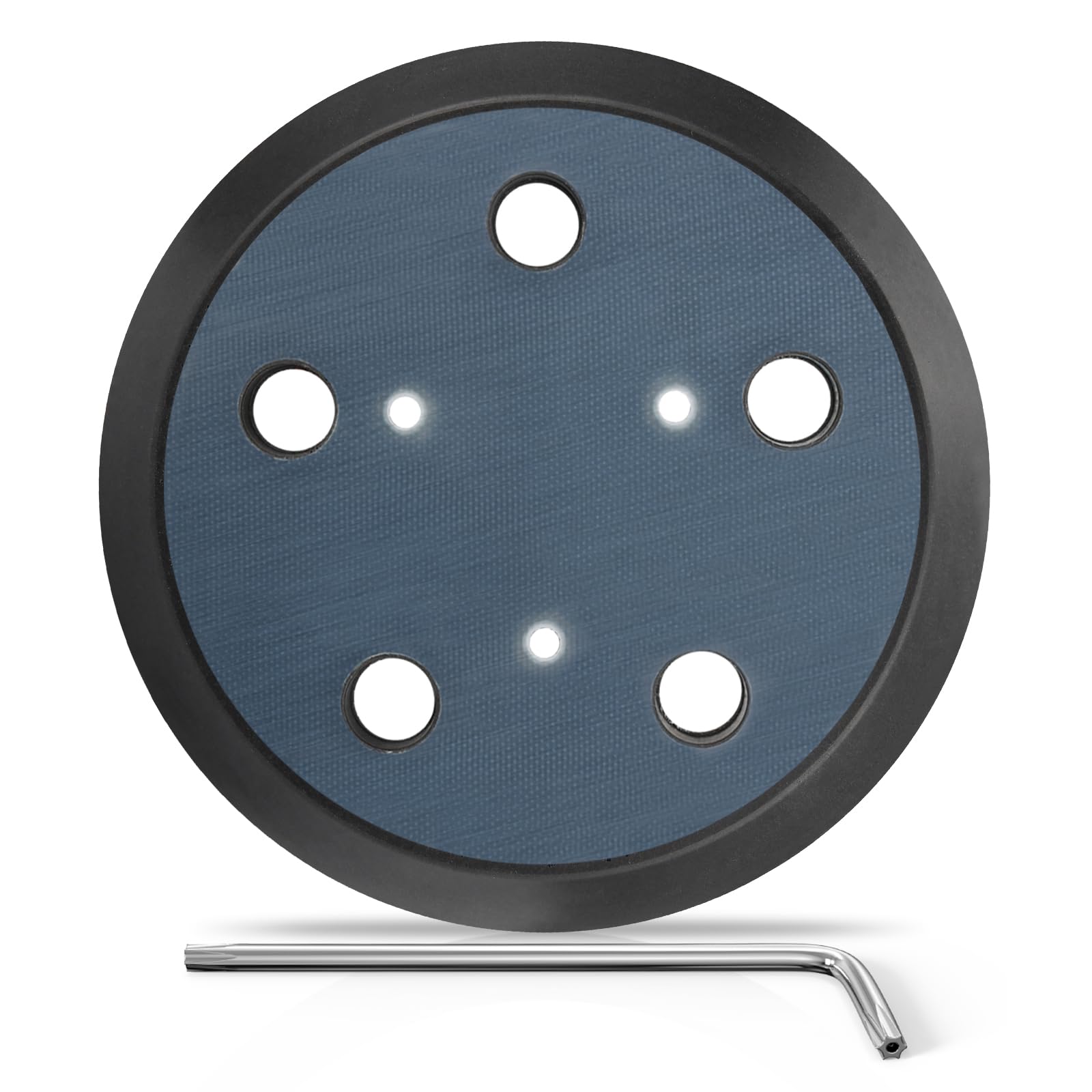 5 Inch 5 Hole Orbital Sander Replacement Pad for Porter Cable 333 333VS ...