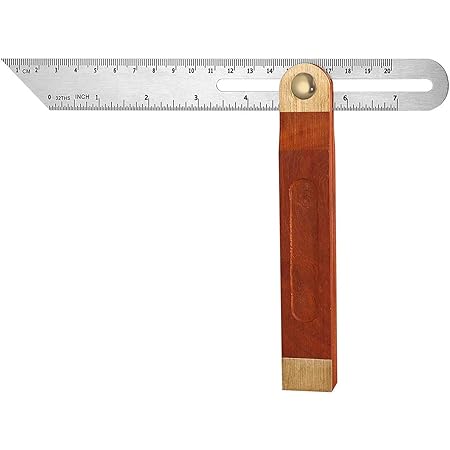 Favengo 9 Inch Carpentry Squares Adjustable Carpentry Square Bevel ...