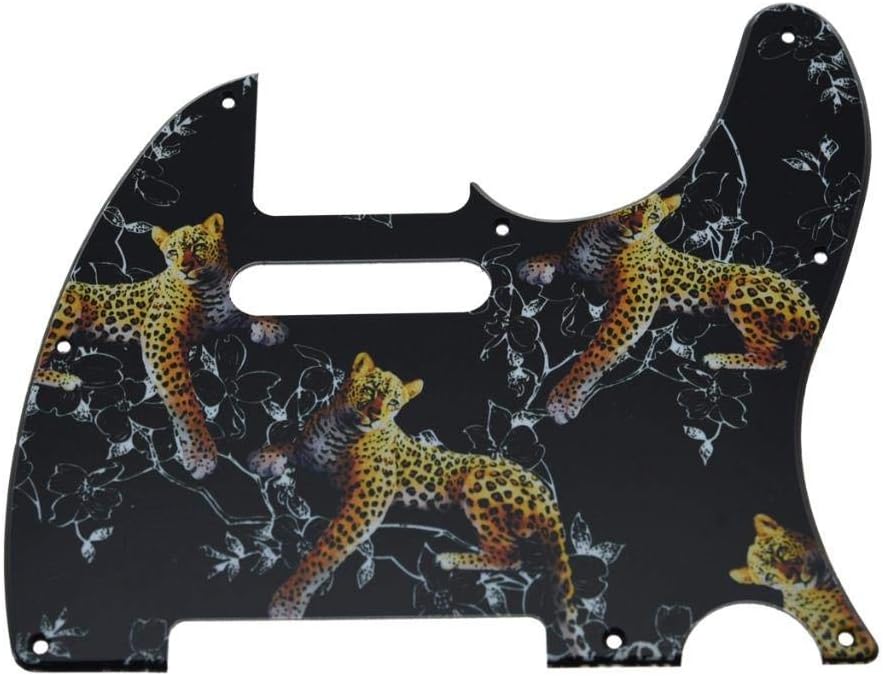 Dopro 8 Hole Tele Guitar 3D Printed plastic pickguard Scratch Plate ...