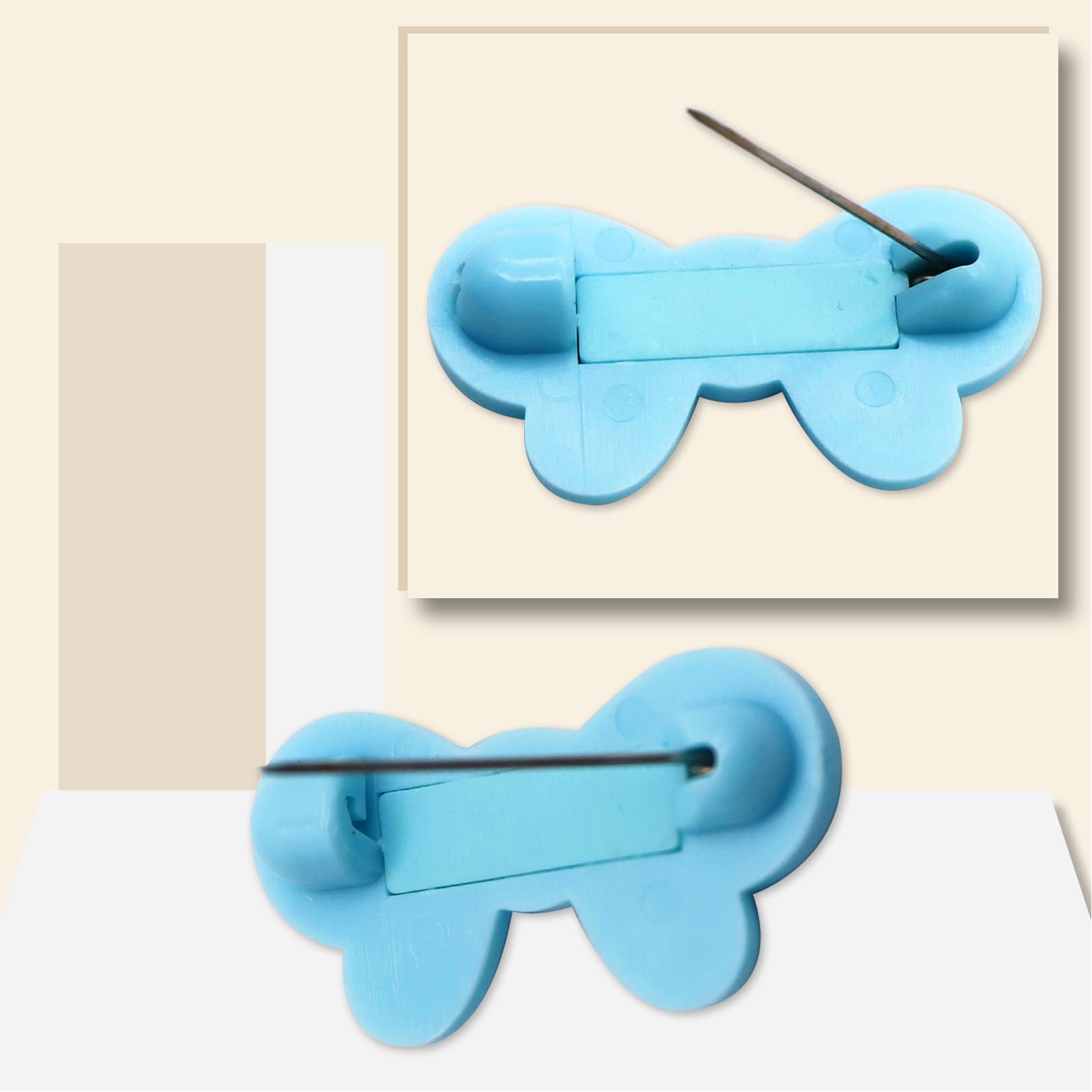 Nappy Pins Safety Lock Licenbar 36pcs Safety Pins Child Proof Safety ...