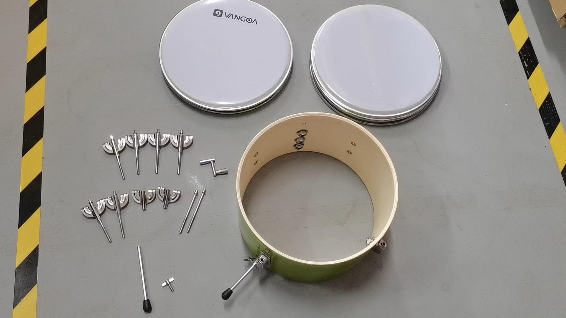 Watch 14 inch bass drum installation on Amazon Live