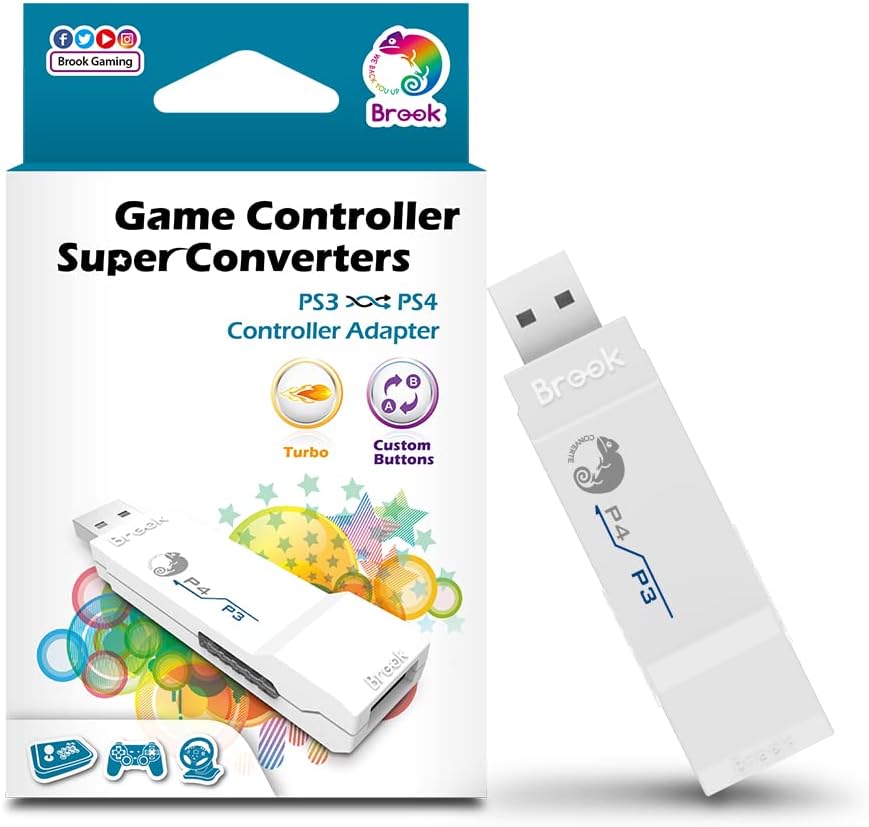 Amazon.com: Brook Super Converter - PS3 to PS4, Support PS3 and PS5 ...