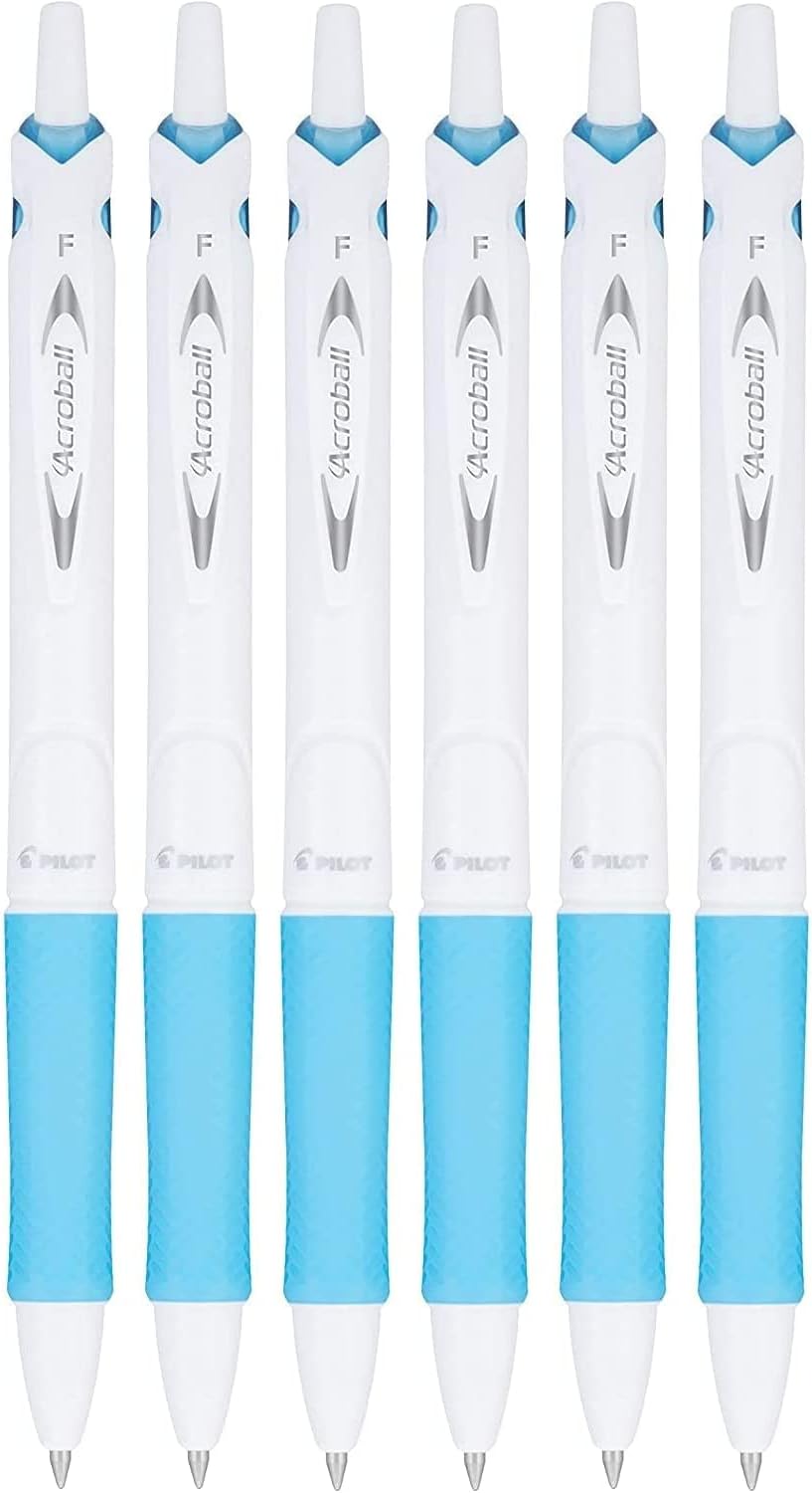 Amazon.com : Pilot Acroball 150, Knock Ballpoint Pen, Extra Fine, Black ...