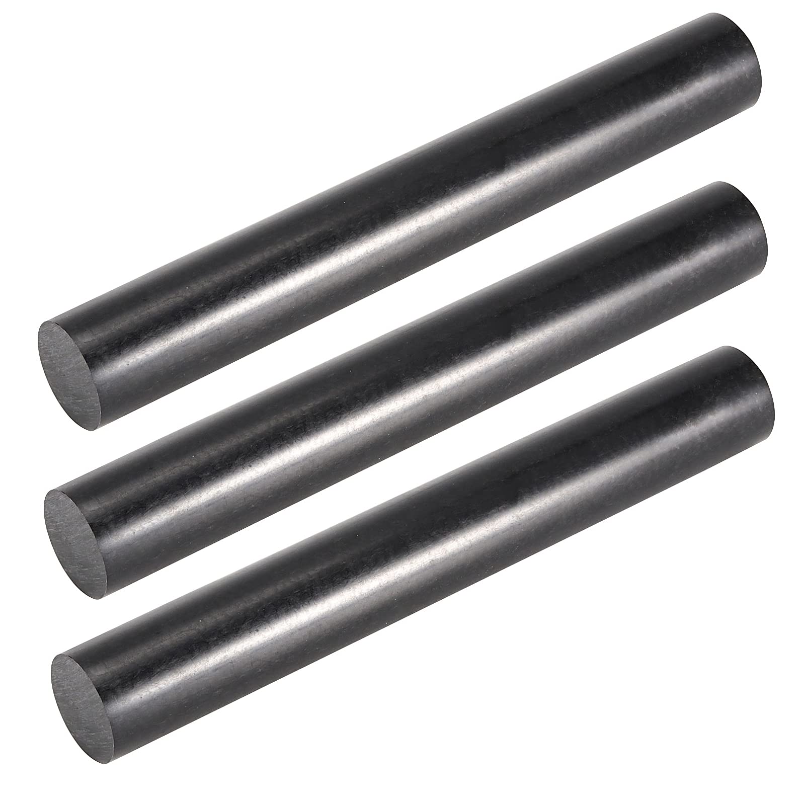 Snapklik.com : 3 Pack Acetal Copolymer Round Rods, 1.57 X 12 Inch ...