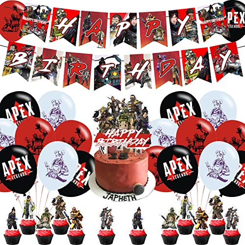 Snapklik.com : Apex Party Decorations,Birthday Party Supplies For Apex ...