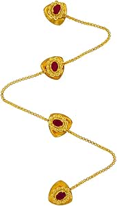 Amazon.com: Indian Collectible Golden Colour Kurta Button Set with ...