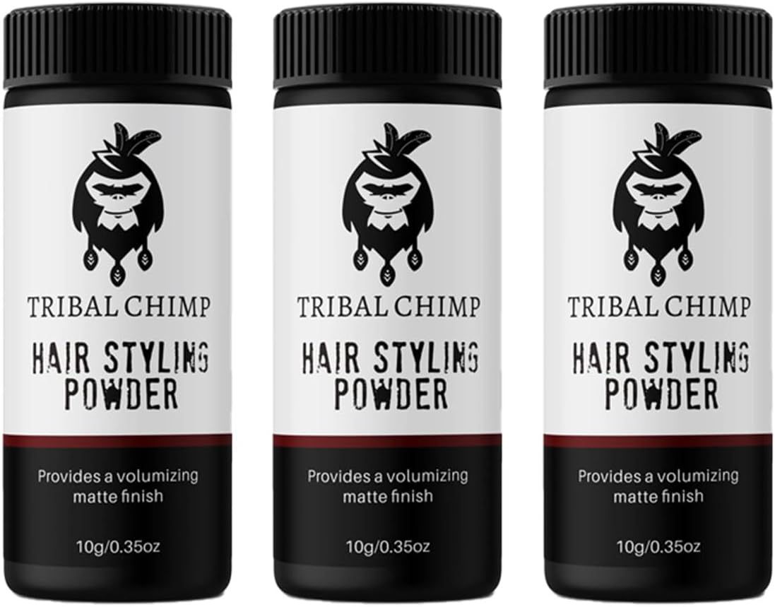 Amazon.com: Tribal Chimp - Hair Styling Powder - 3 PC Set : Beauty ...