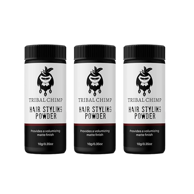Amazon.com: Tribal Chimp - Hair Styling Powder - 3 PC Set : Beauty ...