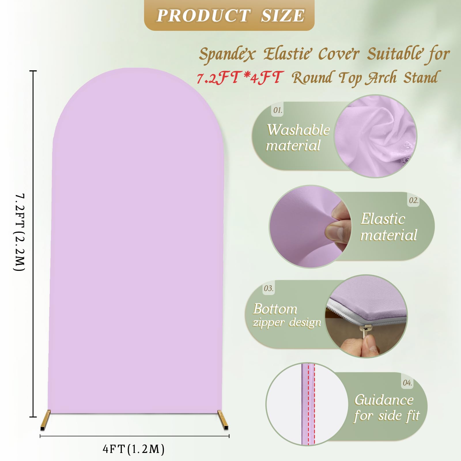 Snapklik.com : Spandex Fitted Arch Backdrop Cover Chiara Backdrop Cover ...