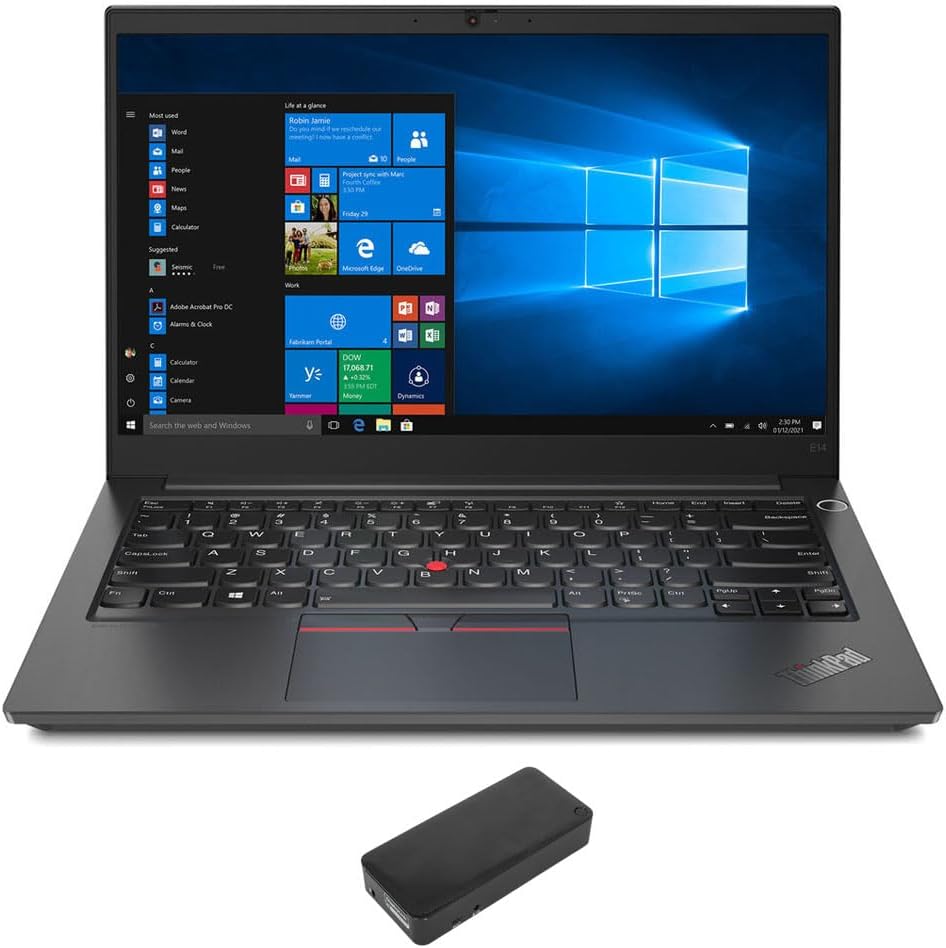 Amazon.com: Lenovo ThinkPad E14 Gen 3 Home & Business Laptop (AMD Ryzen ...