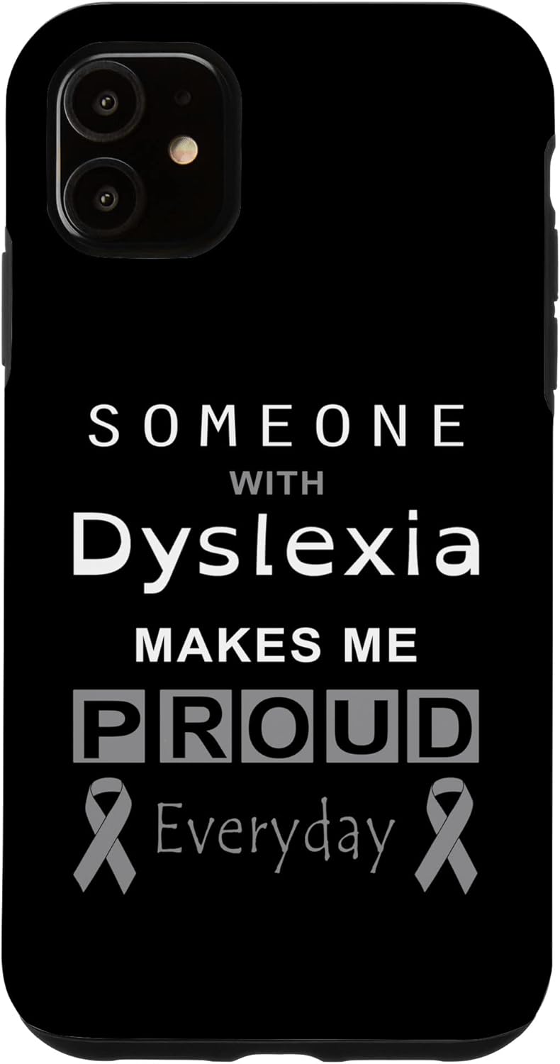Amazon.com: iPhone 11 Dyslexia Ribbon Learning Disability Visually ...