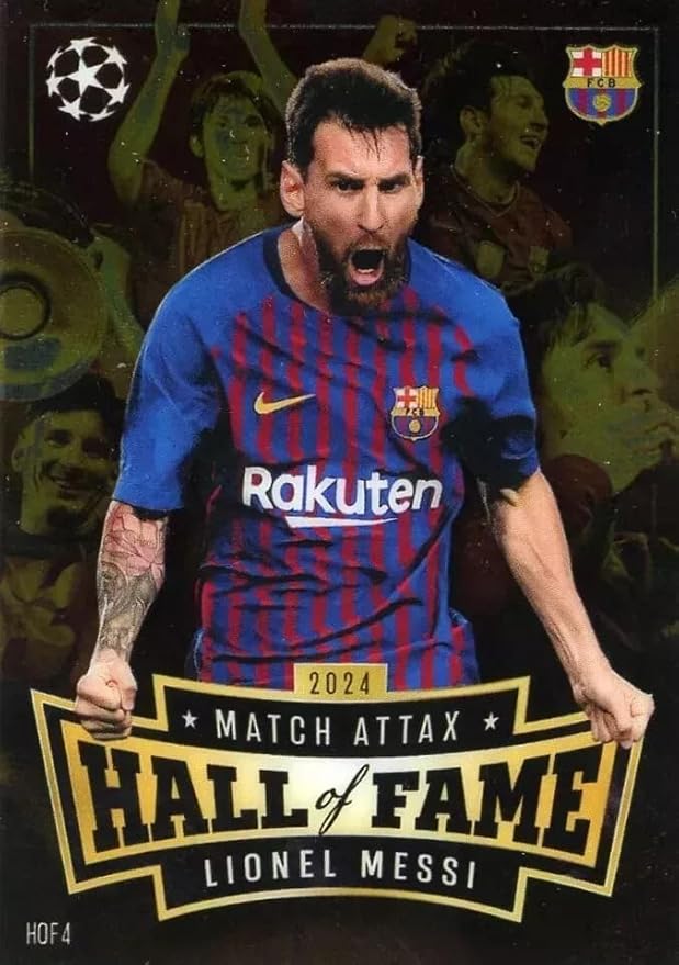 Amazon.com: Match Attax 2024 2025 Lionel Messi Hall of Fame Trading ...
