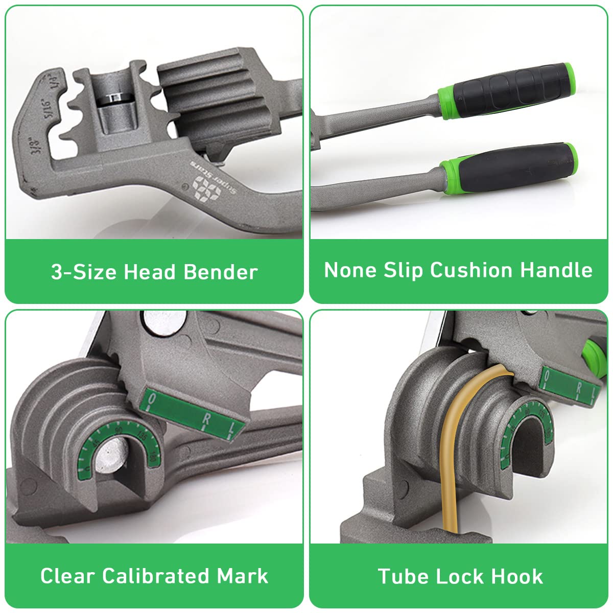 Snapklik.com : Tube Bender 1/4", 5/16", 3/8"