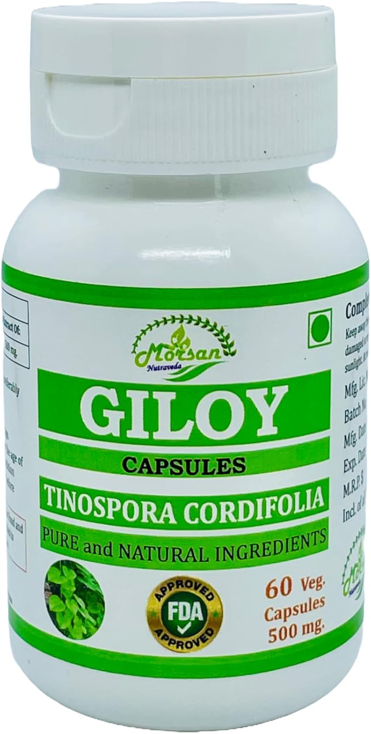 Amazon.com: Natural and Pure Herbal TINOSPORA CORDIFOLIA (Giloy ...