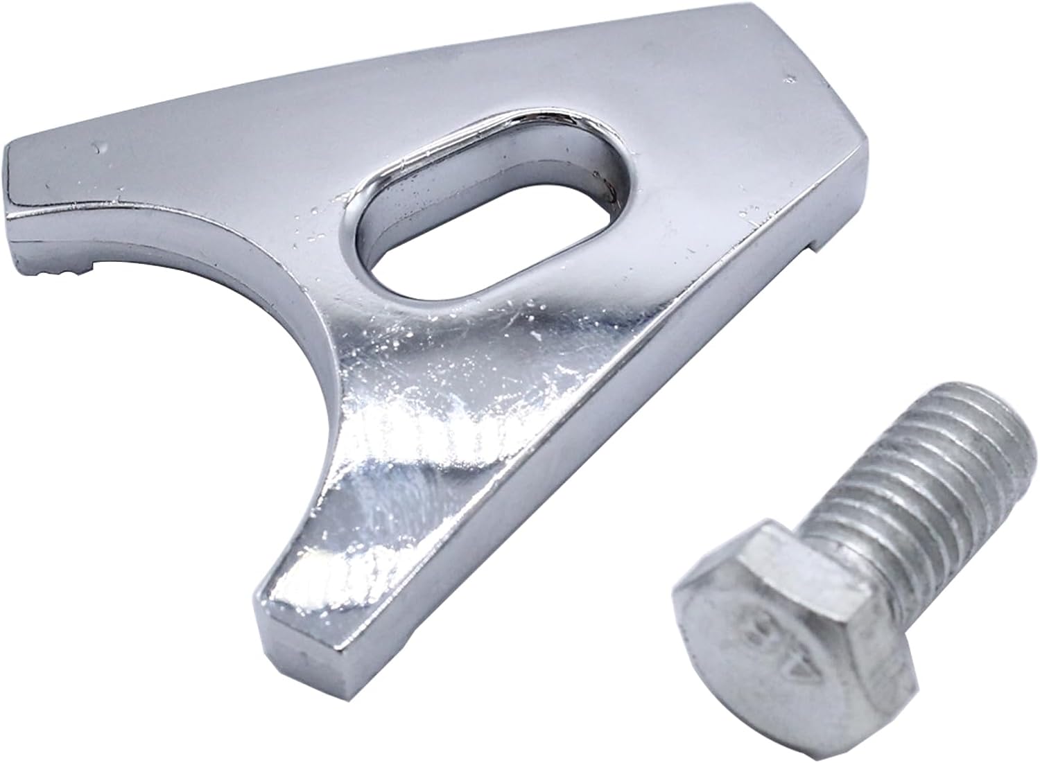 Amazon.com: YUCHENSHLP Car Distributor Clamp Chrome Billet Aluminum ...