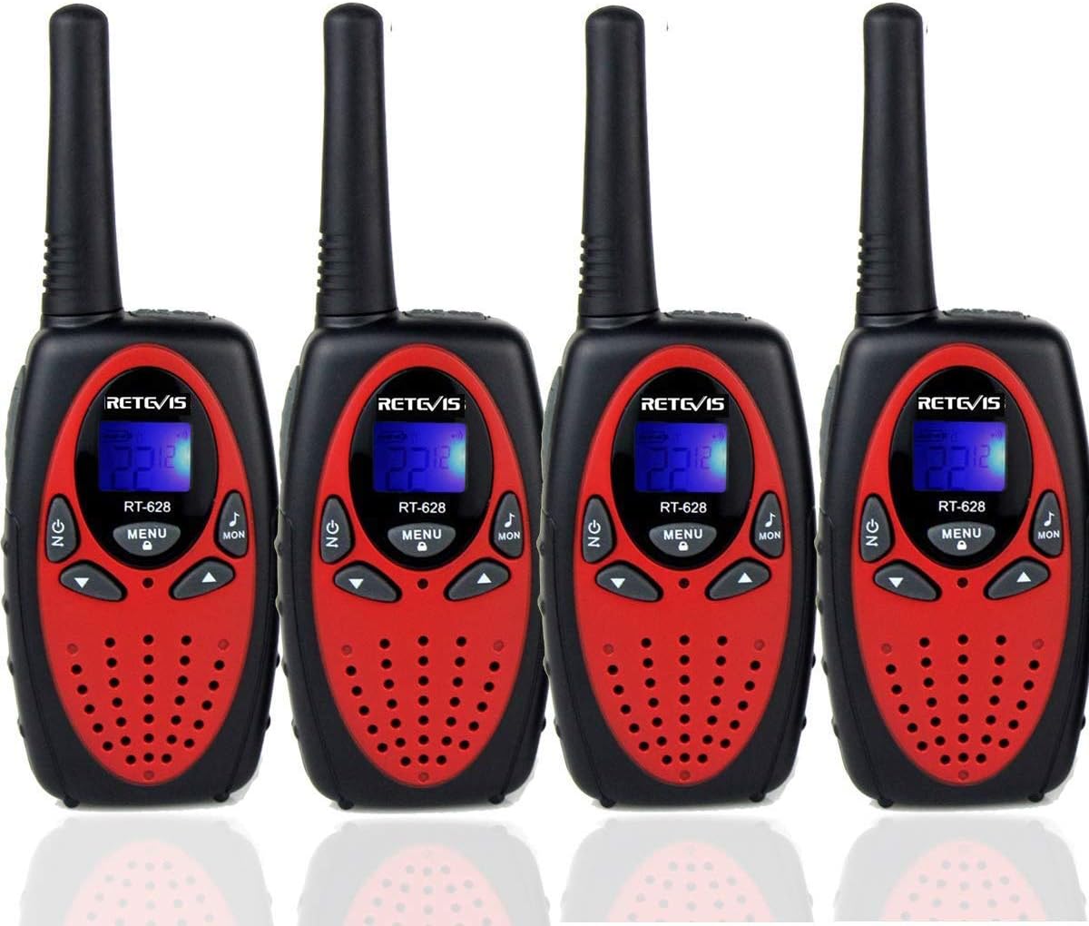 Amazon.com: Retevis RT628 Walkie Talkies 4 Pack, Toy Gifts for 6-12 ...