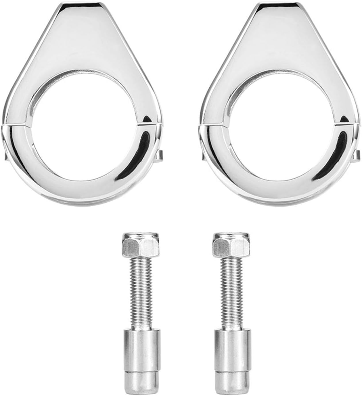 Amazon.com: KIMISS Turn Signal Indicator Relocation Fork Clamp Kit ...