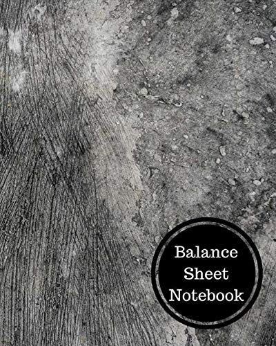 Balance Sheet Notebook: Balance Sheet Book | Amazon.com.br