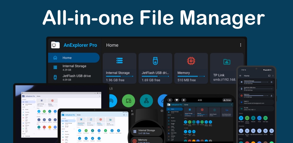 AnExplorer Fire TV File Manager Pro - Share File Transfer, File ...