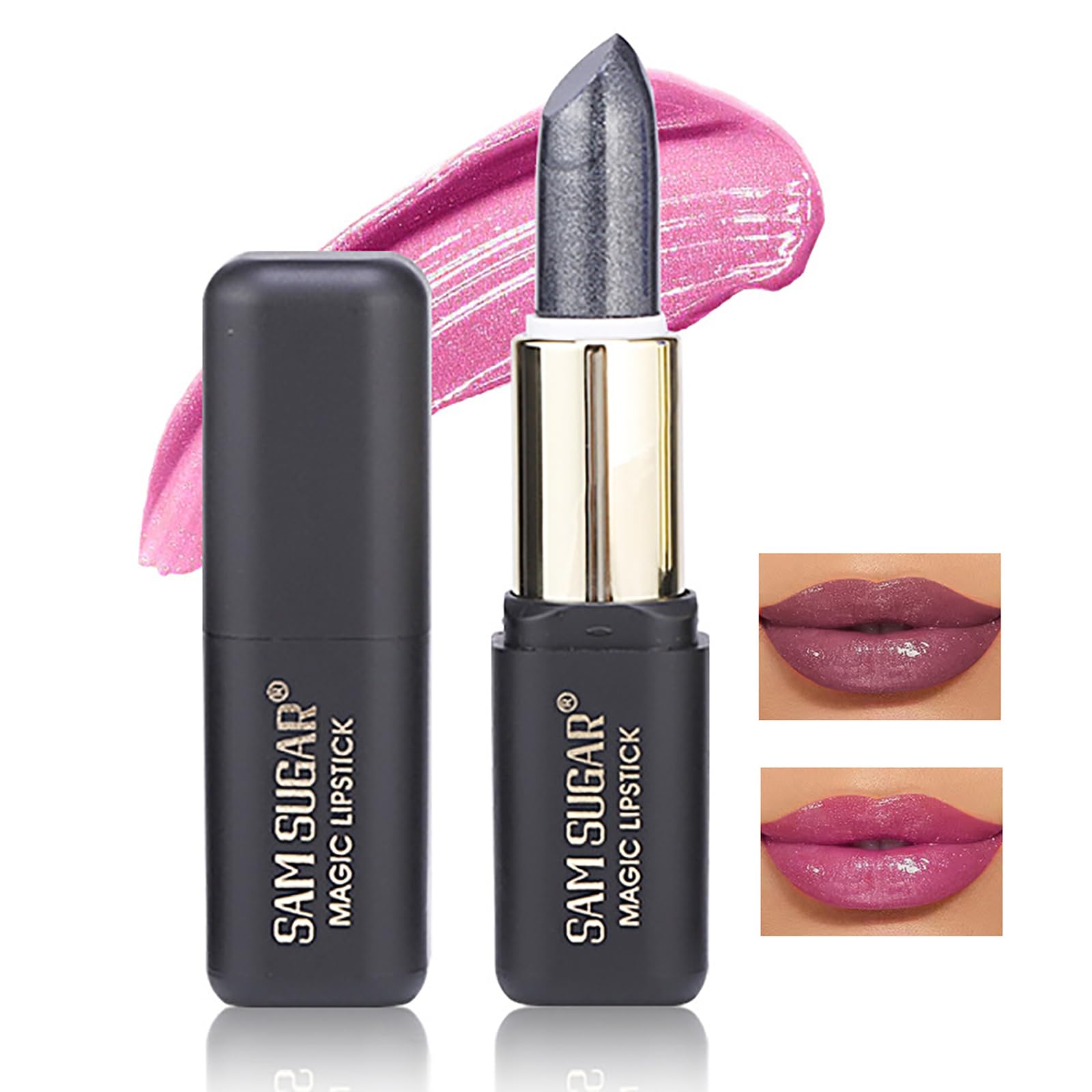 Blue Shimmer Lipstick Blue Rose Ph Color Changing Magic Lip ...