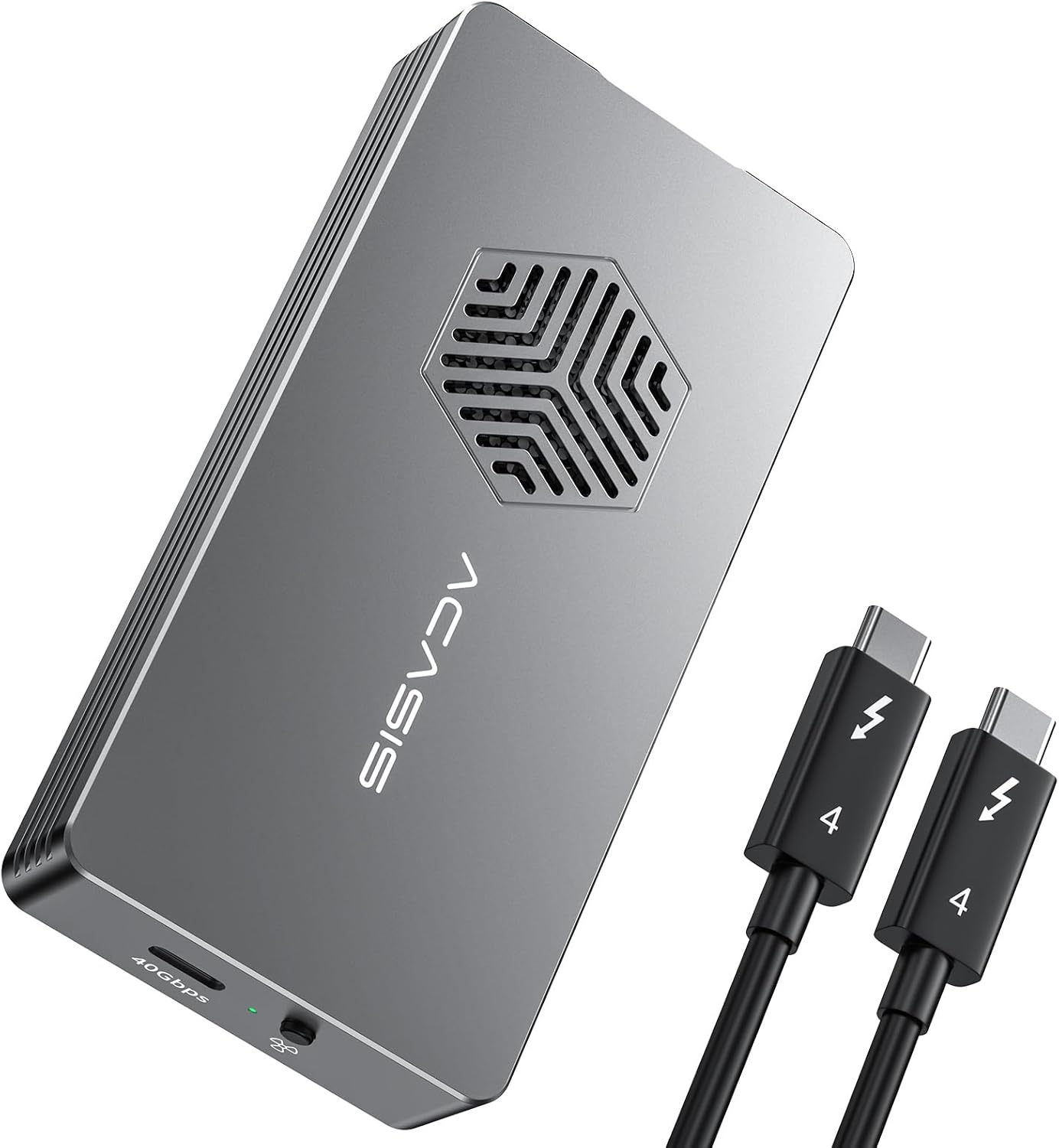 ACASIS 40Gbps M.2 NVMe SSD Enclosure with Cooling Nepal | Ubuy