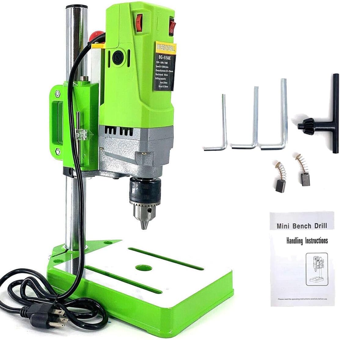 BACHIN MINIQ Bench Drill Stand 710W Mini Electric Bench Drilling ...