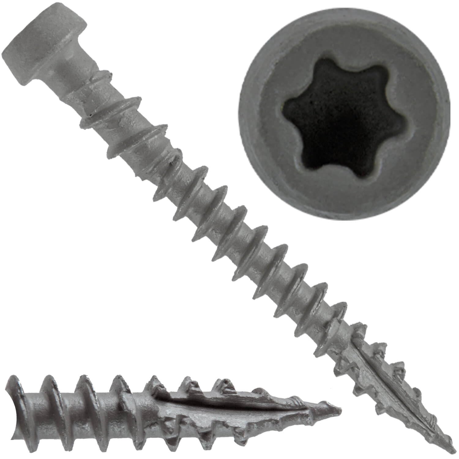 Composite Decking Screw Sizes GRK® Kameleon™ Composite Deck Screws