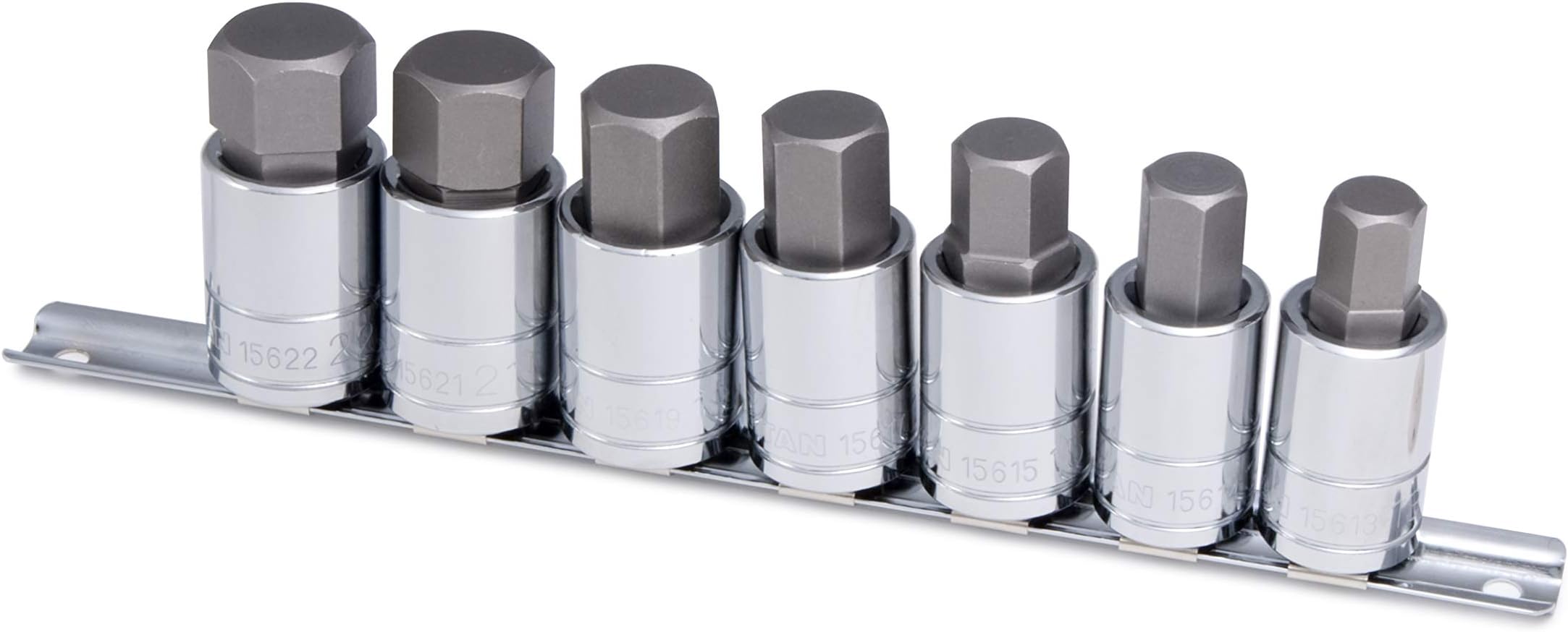 Titan 16157 Metric Large Hex Bit Socket Set, 7 Piece : Amazon.ca: Tools ...