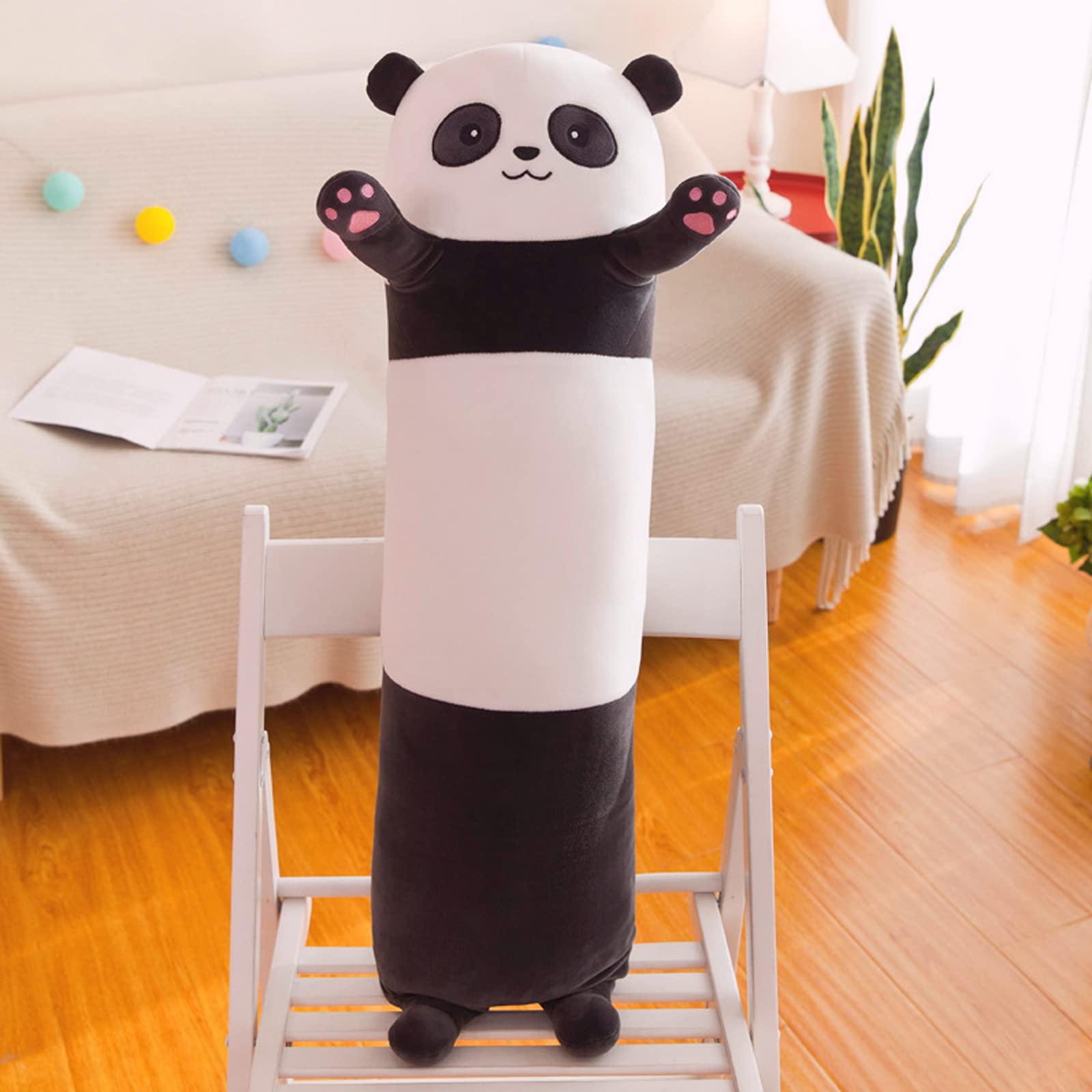 UCALMA Panda Plush Pillow Long Panda Body Pillow Plush Doll Toy Soft ...