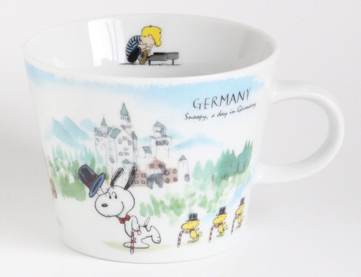 Amazon.com: PEANUTS(ピーナッツ) Snoopy World Travel Mug, Germany, Capacity ...
