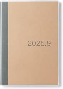 Amazon.com : MUJI 84526121 Monthly Schedule Book, Begins on August 2025, B6 : Office Products