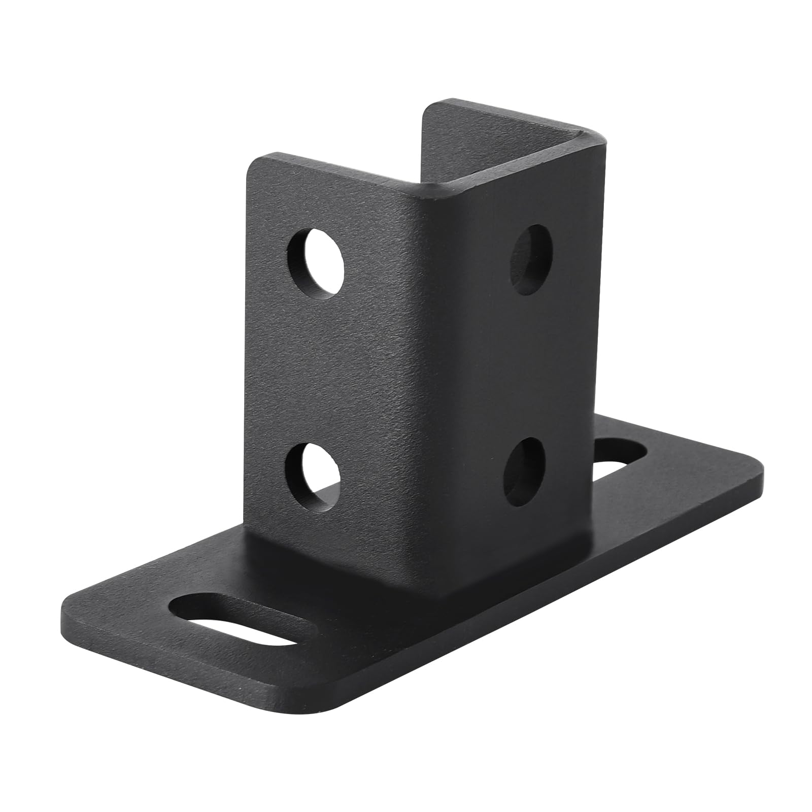 Snapklik.com : 2 Pcs 2 Slotted Hole U Post Base Strut Mount Fit For 1-5 ...