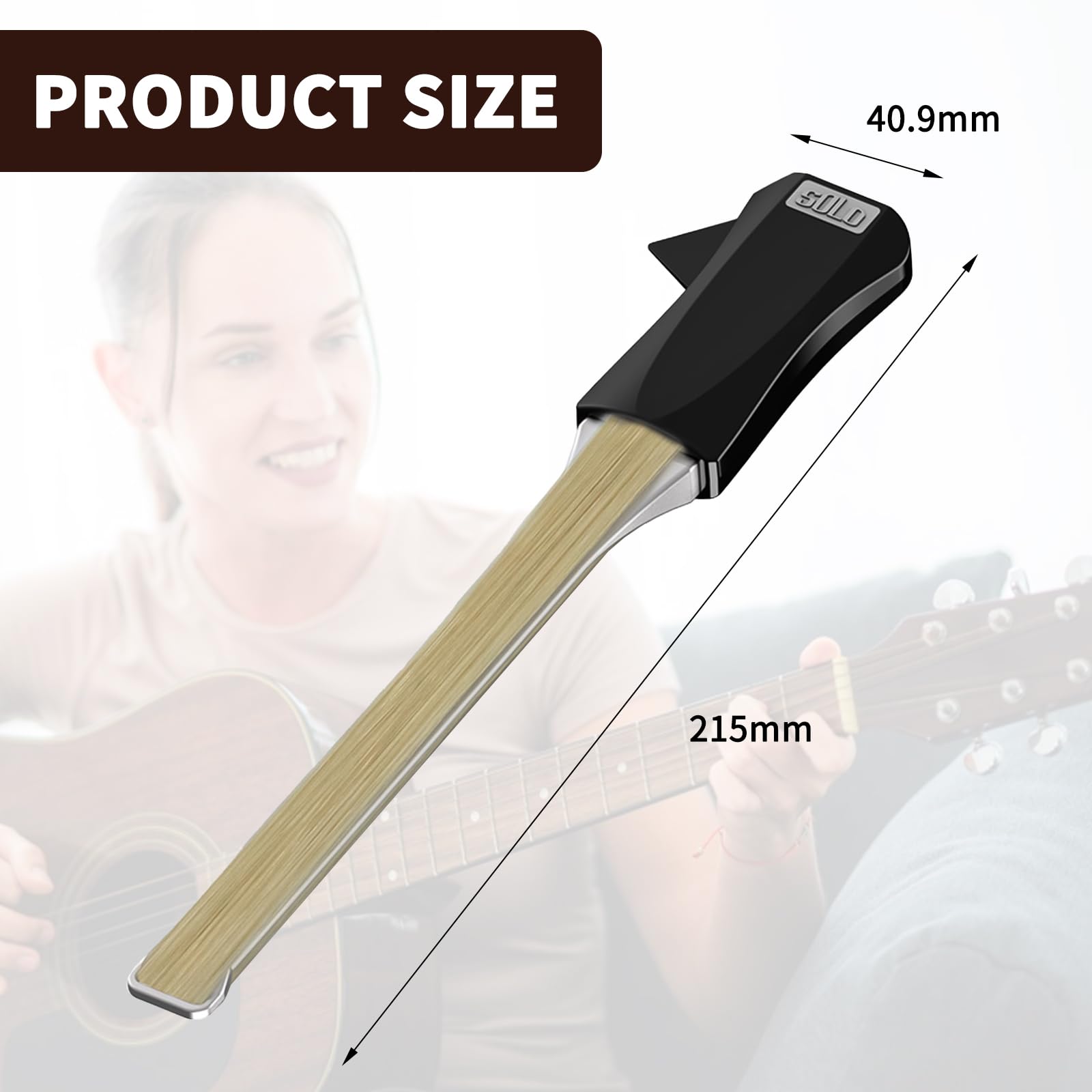 Nylon Hair Guitar Bow With Rosin Double Sided Acoustic Instrument Bow ...