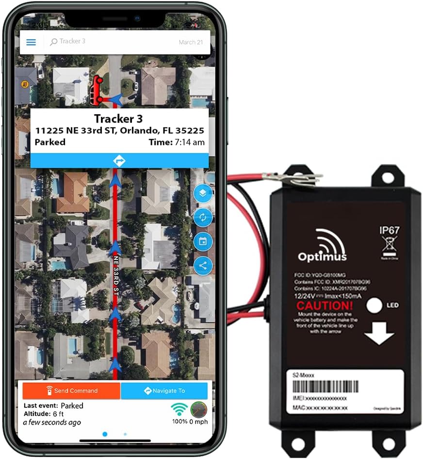 Amazon.com: Trackhawk GPS Tracker - Real-Time Vehicle, Motorcycle, Boat ...